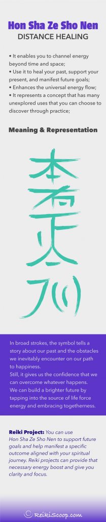 Hon Sha Ze Sho Nen: The Reiki Symbol For Distance Healing